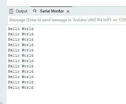 QuickStart Guide: Running Your First Code on Arduino Uno R4
